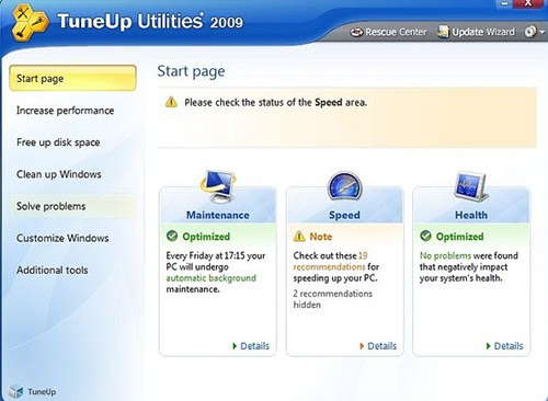 Free download TuneUp Utilities 2009